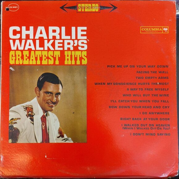 Columbia | Media | Vintage Vinyl Record Charles Walkers Greatest Hits ...